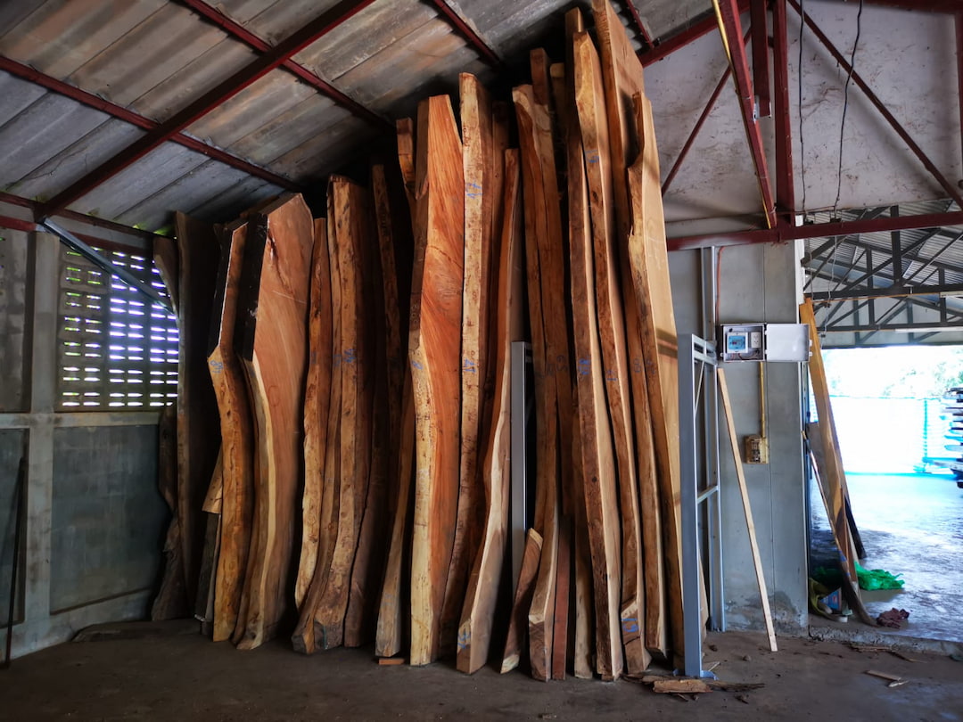 Large Live Edge Wooden Planks For Pubs and Bars